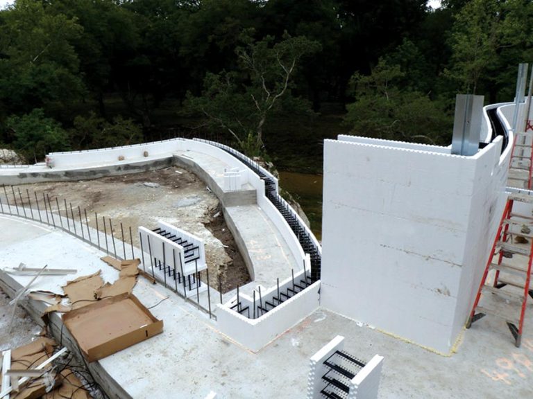 Site Fabricated Radius Walls | ICF Builder Magazine